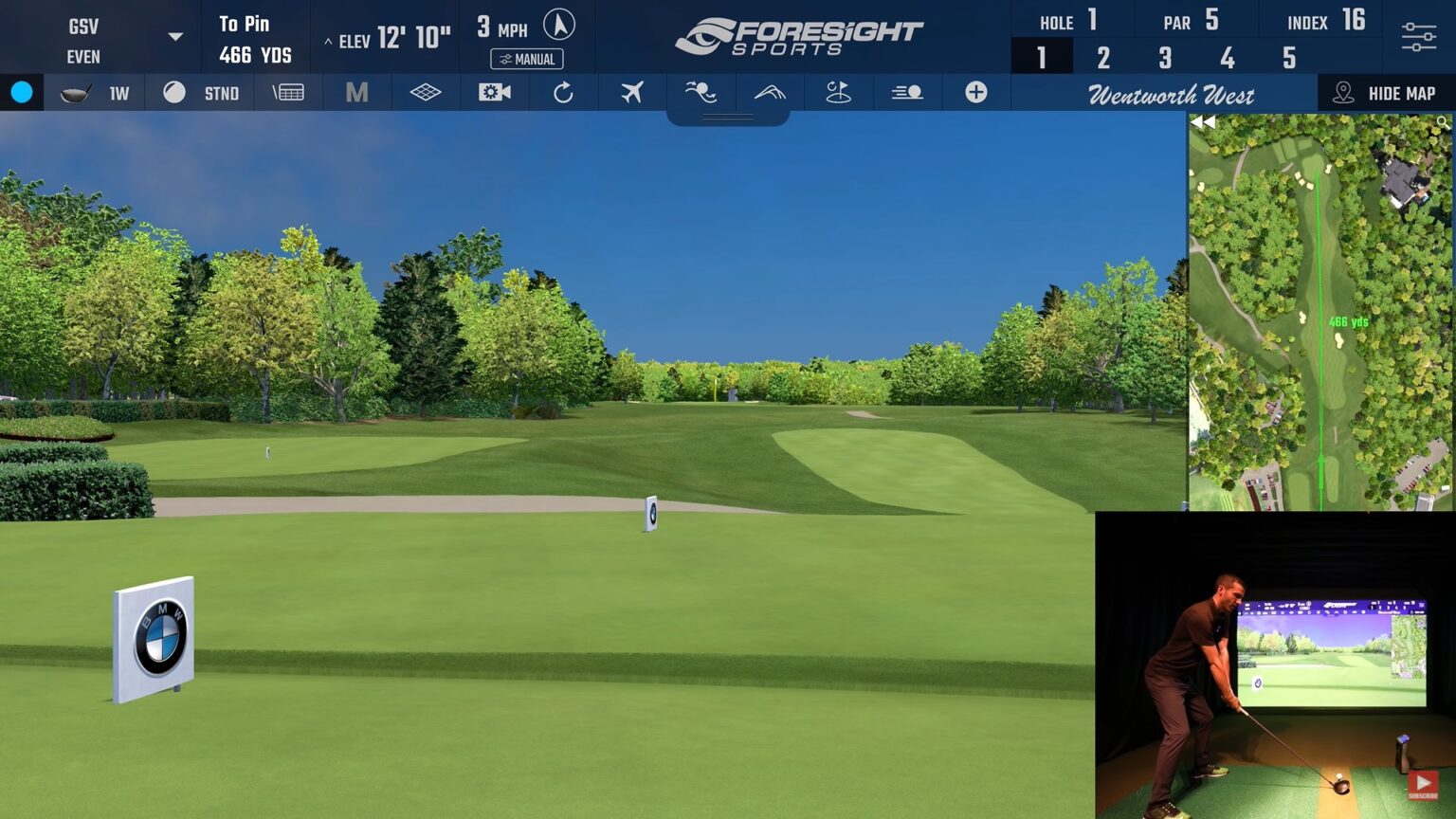 Foresight Sports FSX 2020 - SwingSense