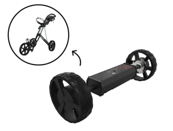 Alphard Club Booster V2 Golf Push Cart Conversion Kit - SwingSense