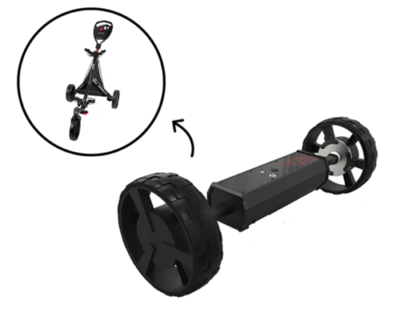 Alphard Club Booster V2 Golf Push Cart Conversion Kit - SwingSense