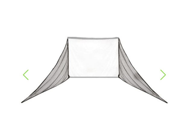 Enclosure Safety Netting - 10' Wide Enclosures - SwingSense